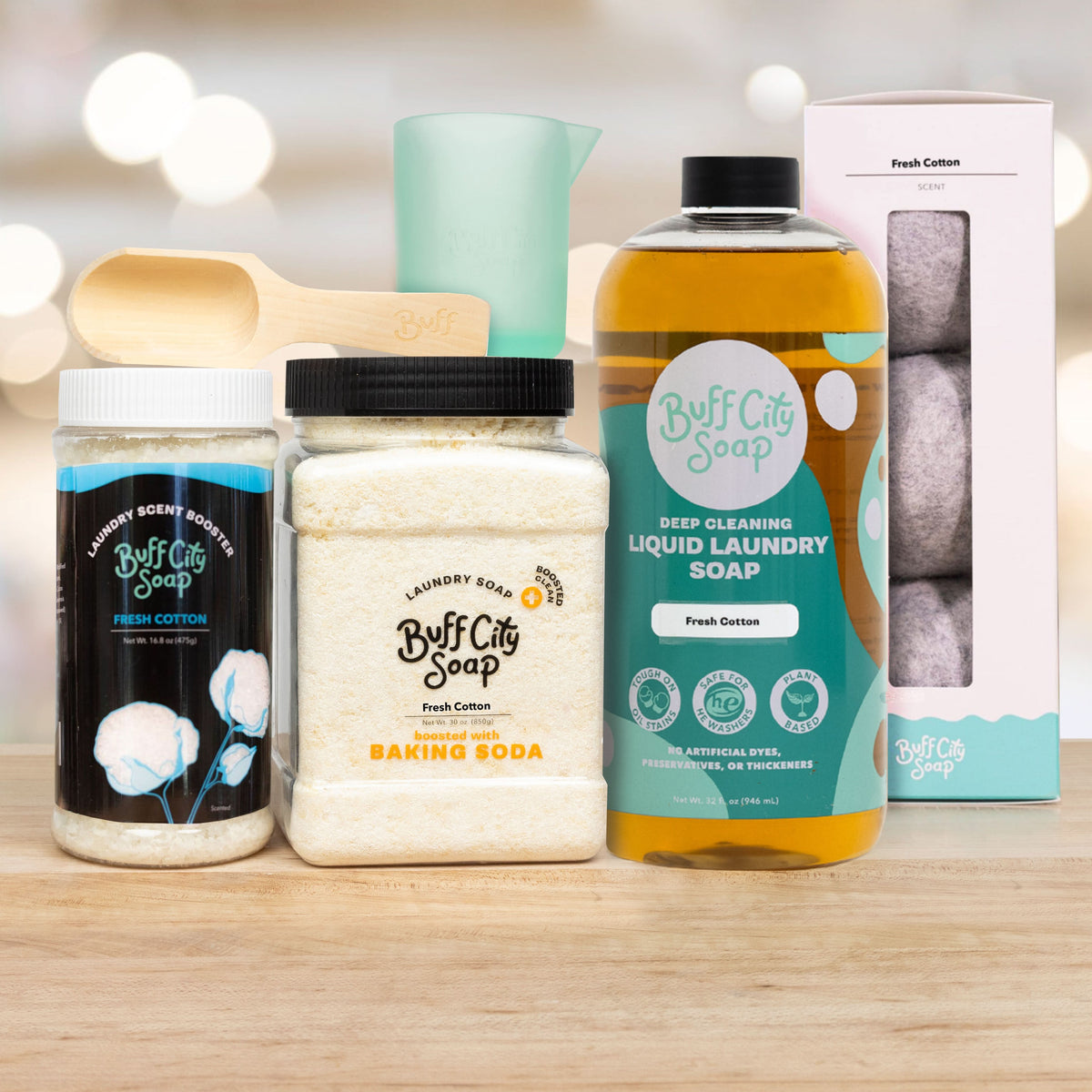 Fresh Cotton Total Laundry Bundle – Buff City Soap