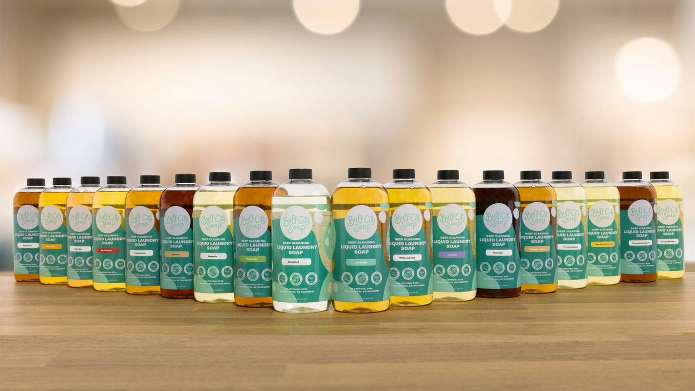 Commando Liquid Laundry Soap – Buff City Soap