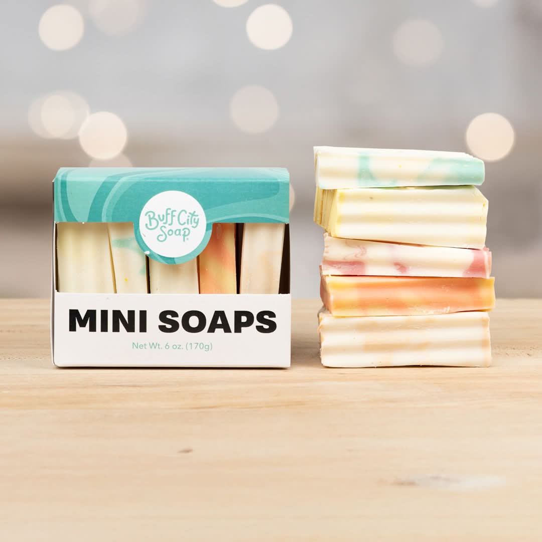 Mini Soap Set & Portable Travel Soaps – Buff City Soap